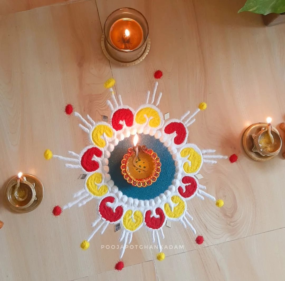 Diwali Rangoli Designs and Ideas: Simple, Creative, and Festive ...